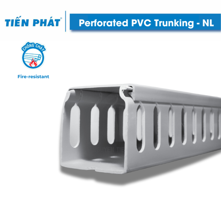 Perforated PVC Trunking - Tiến Phát Plastic